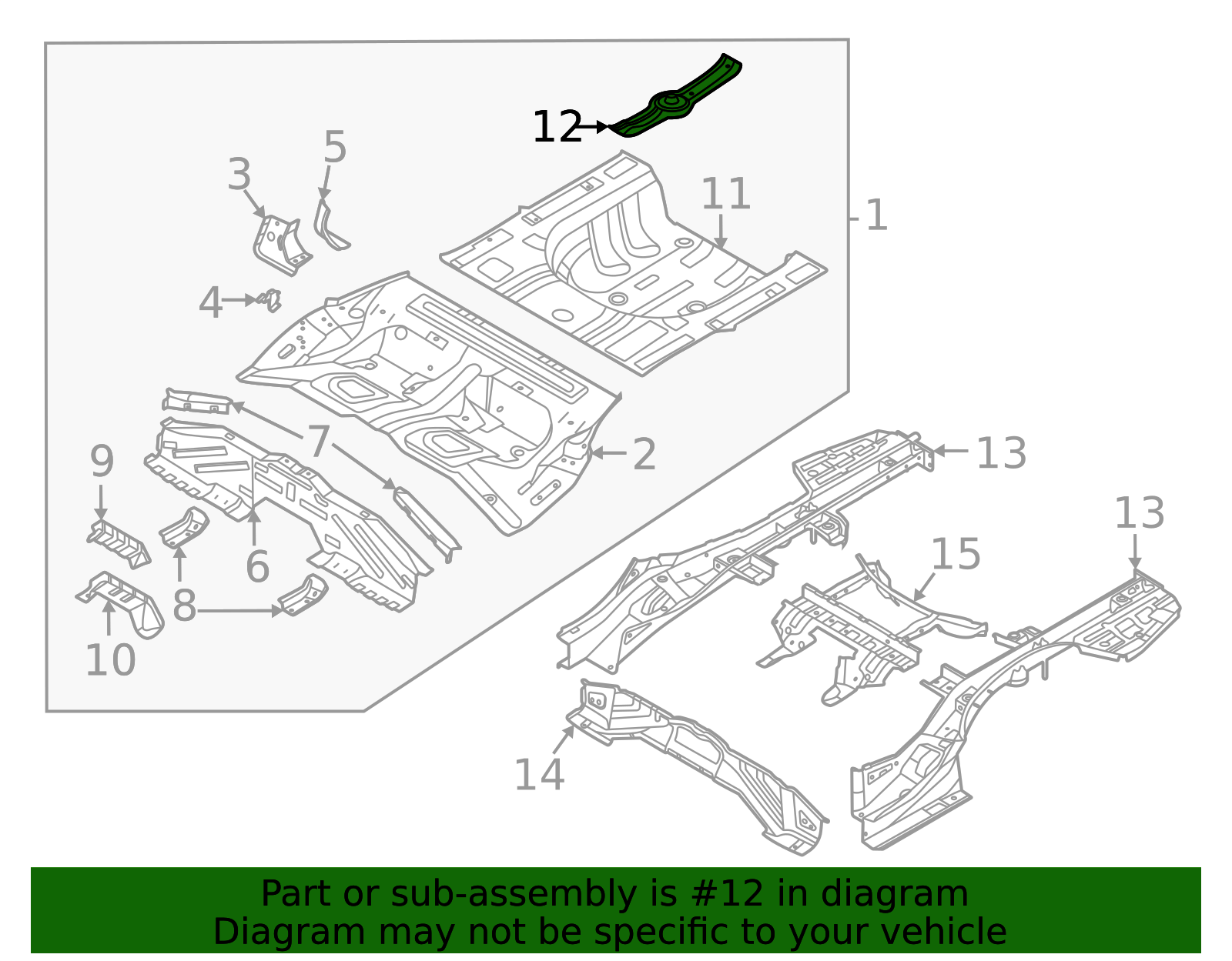 2020-2025 Hyundai Sonata Spare Bracket 65533-L1000 | QuirkParts