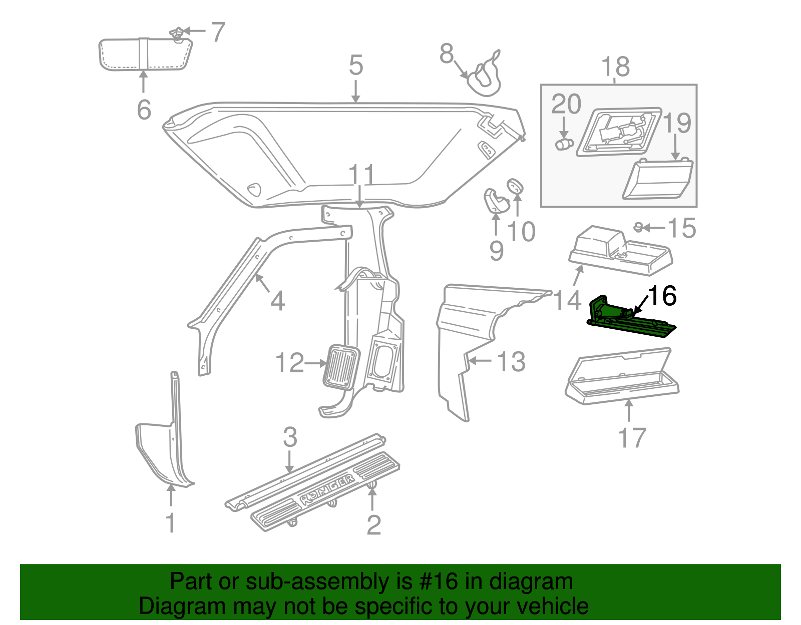 1997-2011 Ford Ford Ranger Explorer Sport Trac Lincoln Blackwood ...