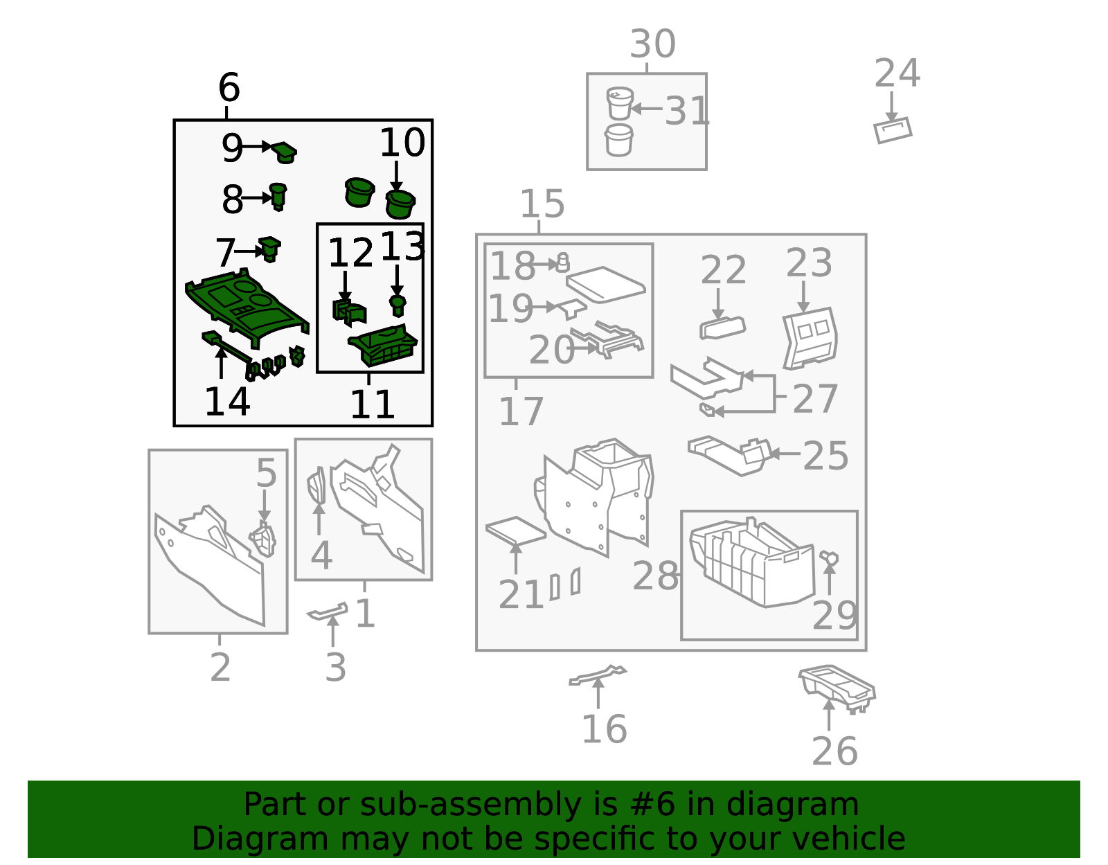 58804-48250-C0 - Front Panel 2010 Toyota Highlander | Toyota San Diego ...
