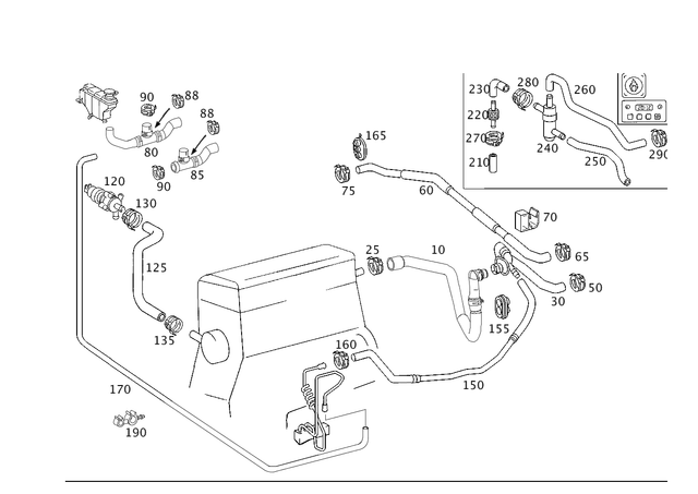 Mercedes-Benz Hoses & Clamps For Sale | Mercedes-Benz USA Parts