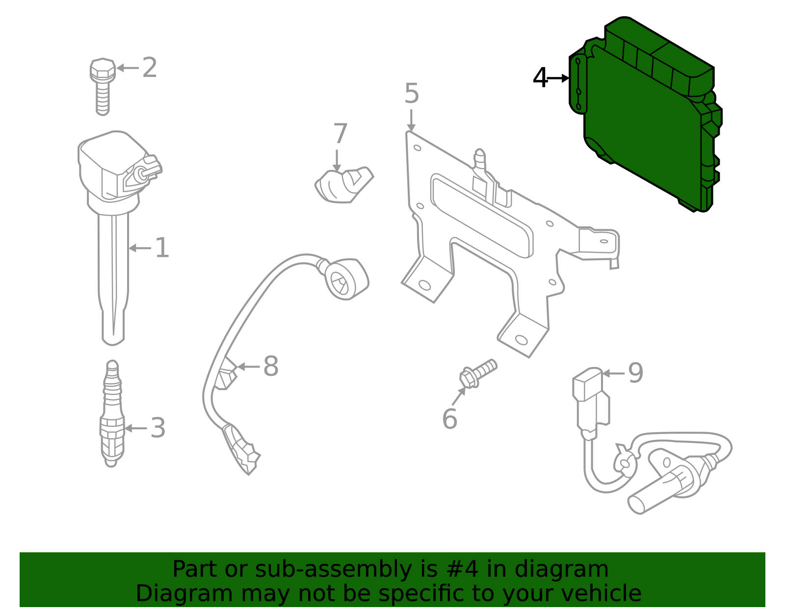 2021-2022 Hyundai Accent Ecm 39100-2M358 | QuirkParts