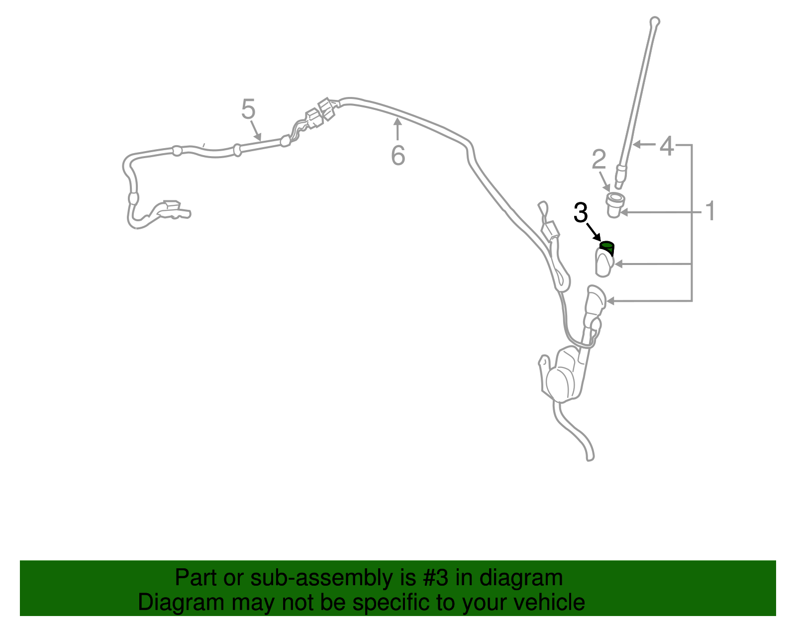 86392-0W011 - Antenna Assembly Bezel For 1999-2003 Lexus RX300 | Lexus ...