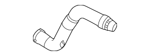 R1MZ-8286-B - High-Quality Lower Hose for 2024-2025 Ford Explorer ...