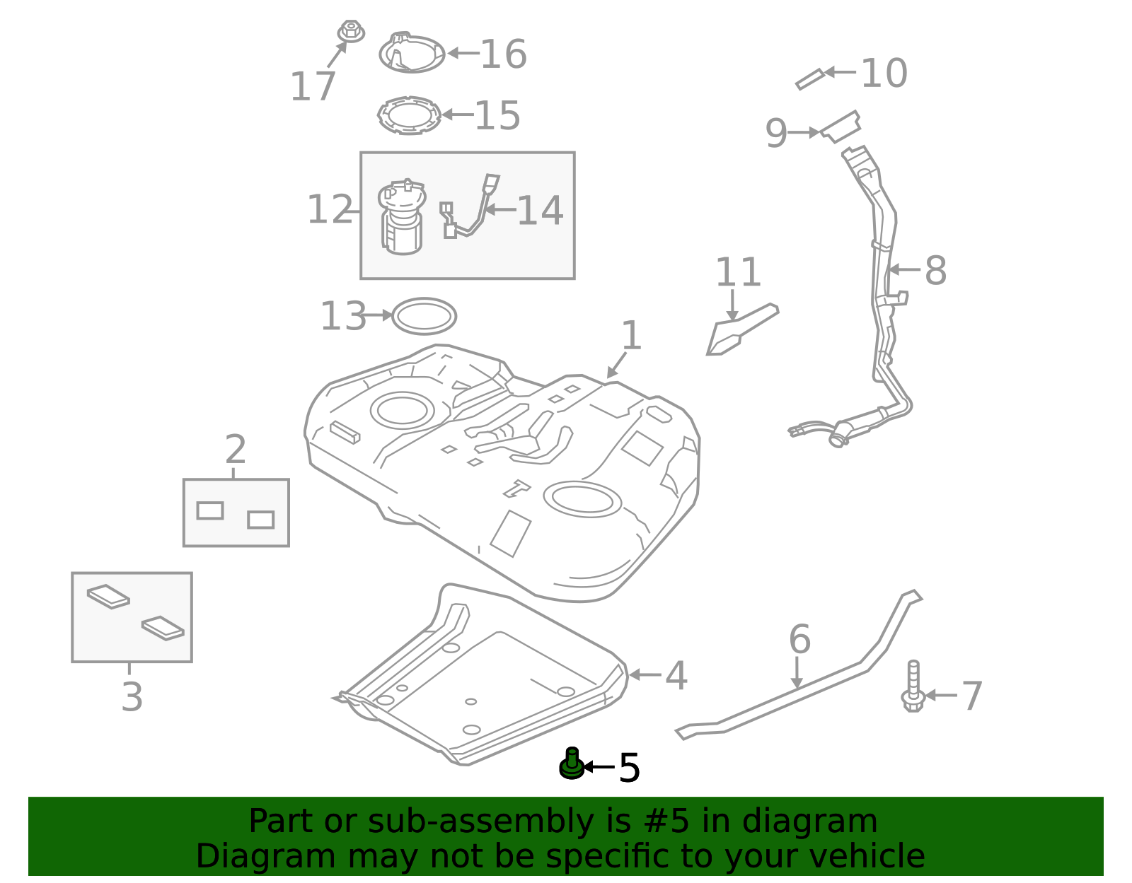 Heat Shield Retainer Clip 3GUZ-9K111-BA | TascaParts.com