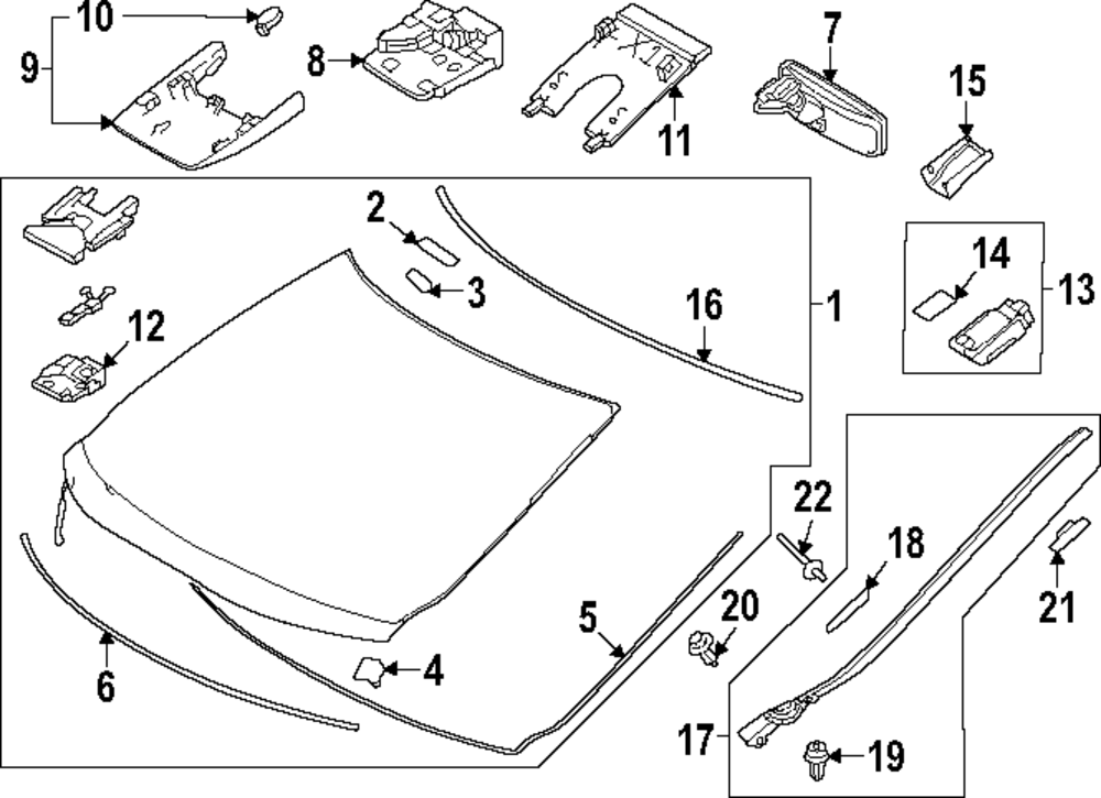 75536-0E100 - 2023-2024 Lexus - Side Molding | My L Parts