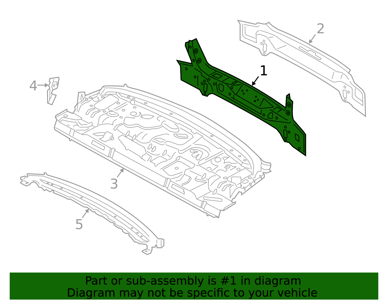 41-00-7-487-303 - 2019-2024 BMW - Rear Body Panel | BMWPartsHub