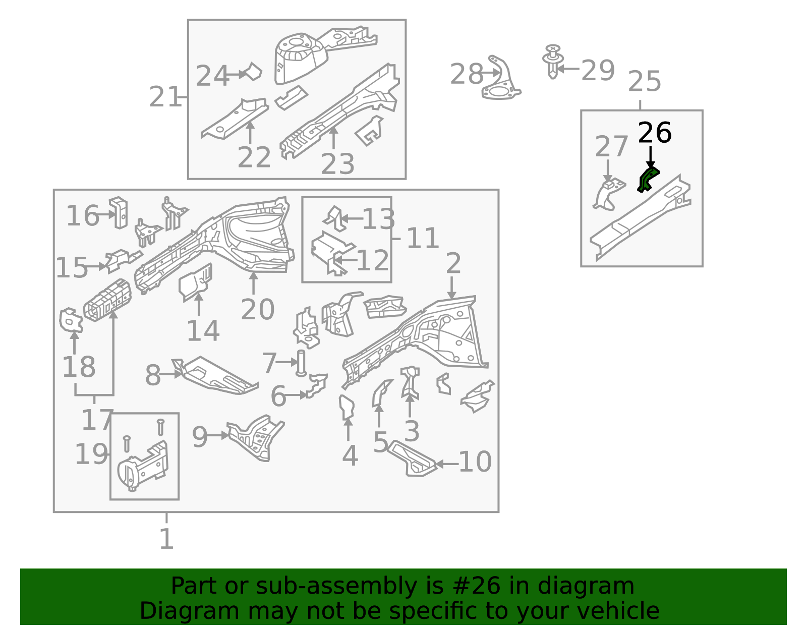 BBM4-52-240 - Stay - 2010-2013 Mazda 3 | Mazda Parts Factor