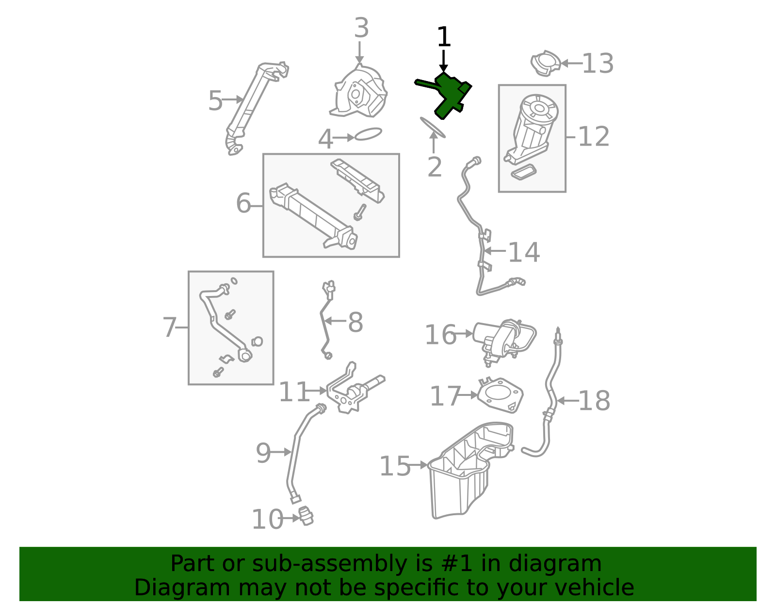 2008-2010 Ford Egr Valve 8C3Z-9D475-D | Varsity Ford