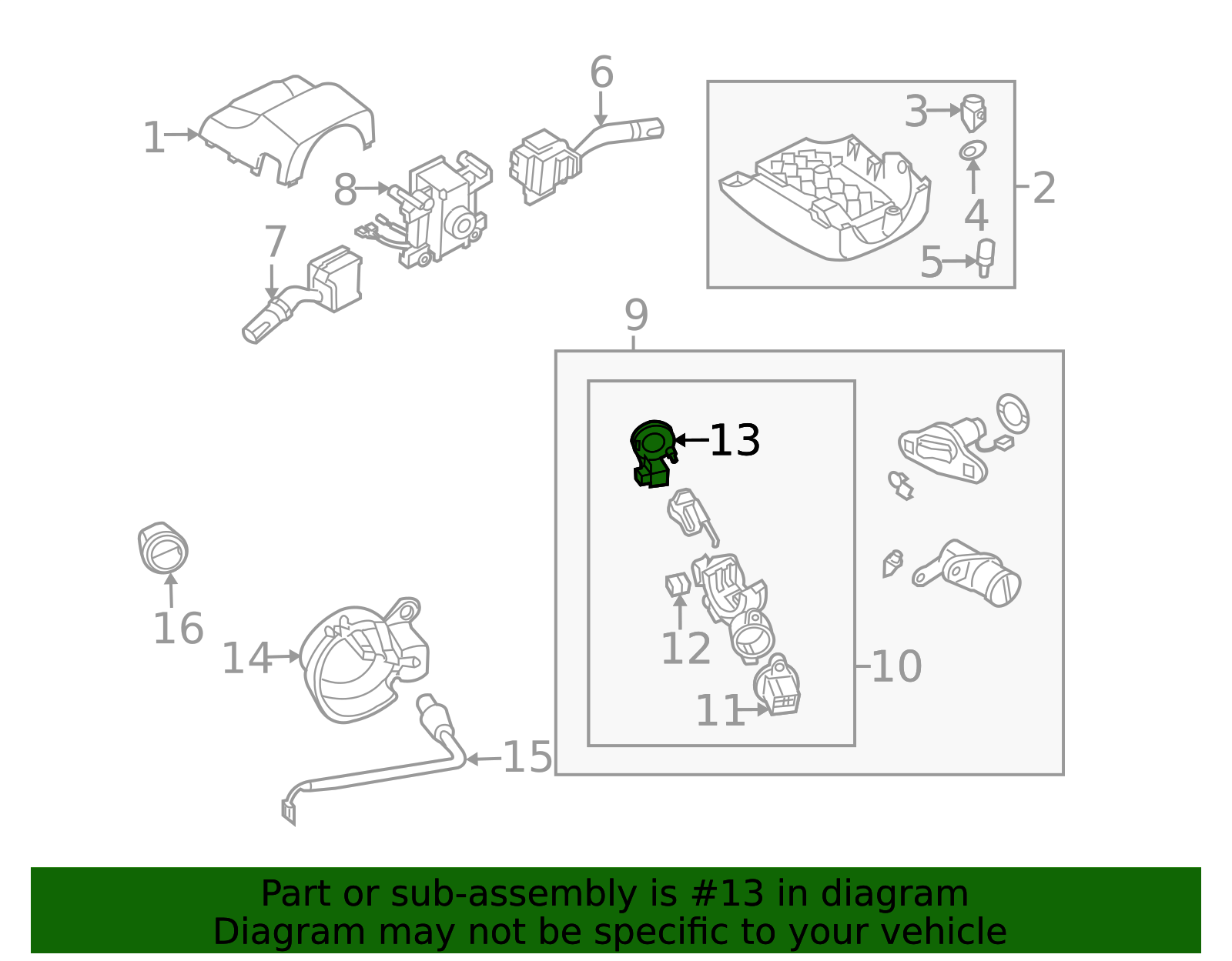 2003-2011 Mazda Ignition Immobilizer Module GJ6A-66-938B | OEM Parts Online