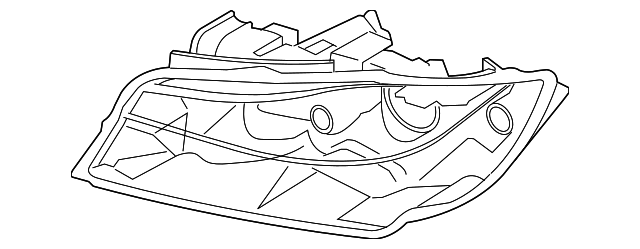 63-11-7-161-666 - Headlamp Assembly - 2006-2008 BMW | Buy BMW Parts Now