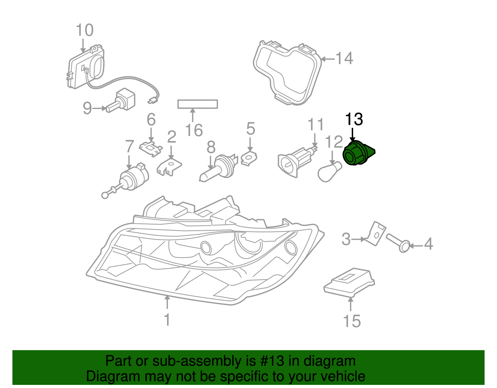 63-11-7-159-570 - 2006-2008 BMW - Socket | Buy BMW Parts Now
