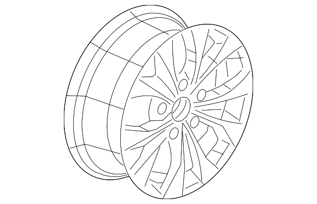 42700-TR0-A81 - Disk Aluminum Wheel (16X6 1/2J) (TPMS) (Enkei) - 2012 ...