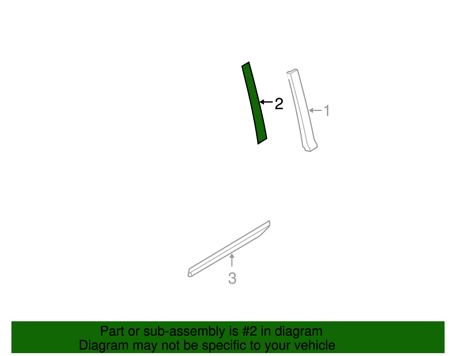 2004-2015 Nissan TITAN Corner Molding 82286-ZH00A | Nissan Parts Central