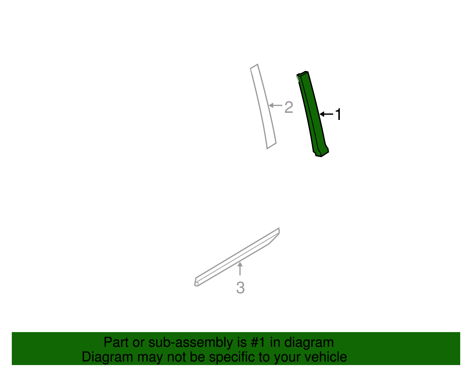 2004-2009 Nissan TITAN Black Out Tape 82812-7S200 | Nissan Parts Central