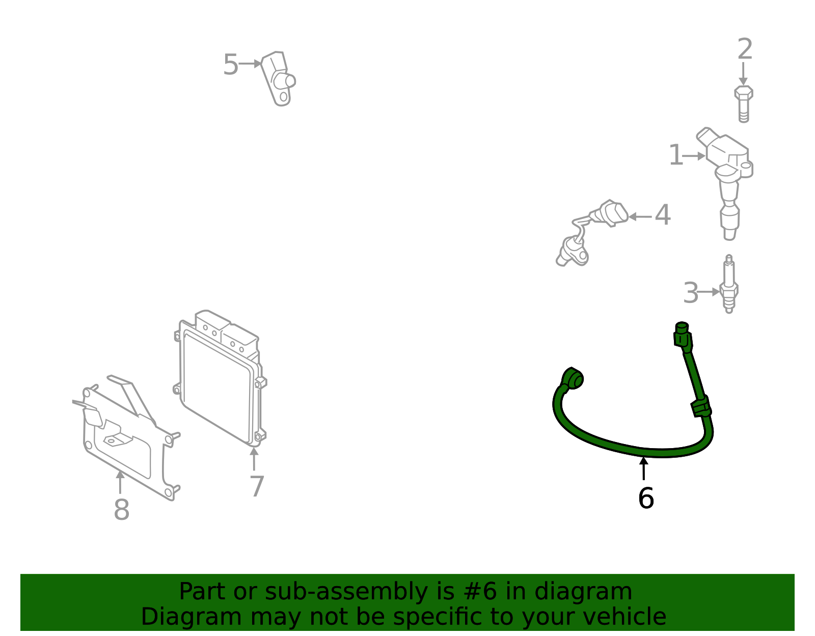 Hyundai - 39250-2CTA0 - Knock Sensor - 2019-2023 Genesis G70 | OEM ...