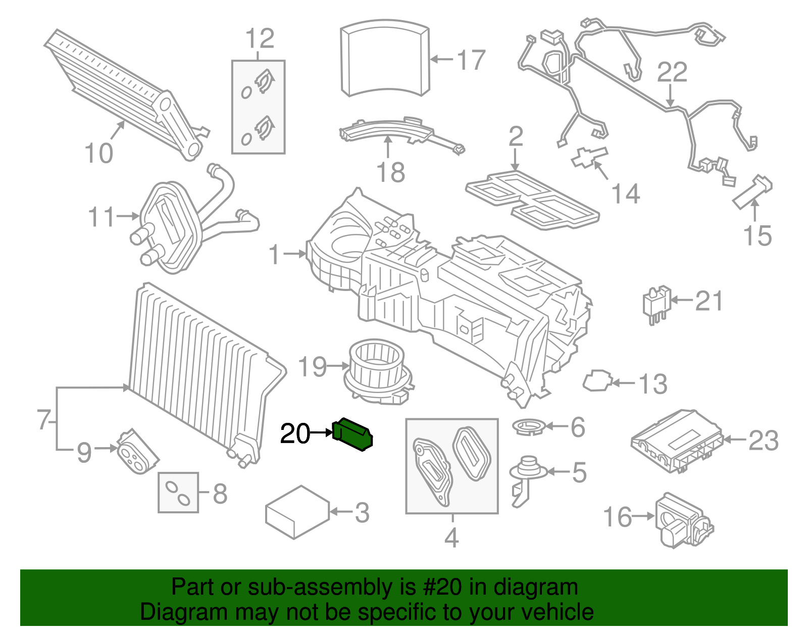 64-11-9-276-112 - Blower Motor Resistor - 2012-2021 BMW | BMW Parts ...