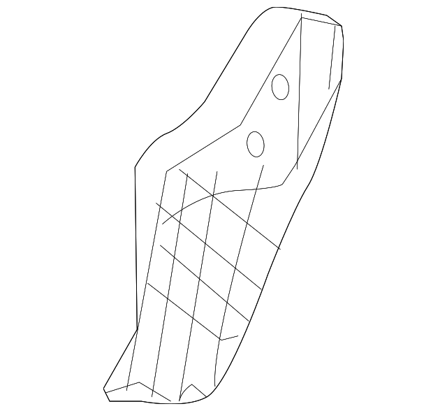 B32H-50-351C - Splash Shield - Driver's Side (LH) 2004-2009 Mazda 3 ...