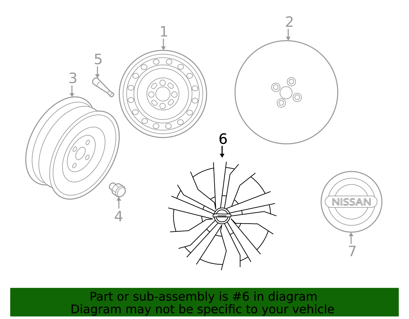 Wheel Cover | Official Nissan Parts Store