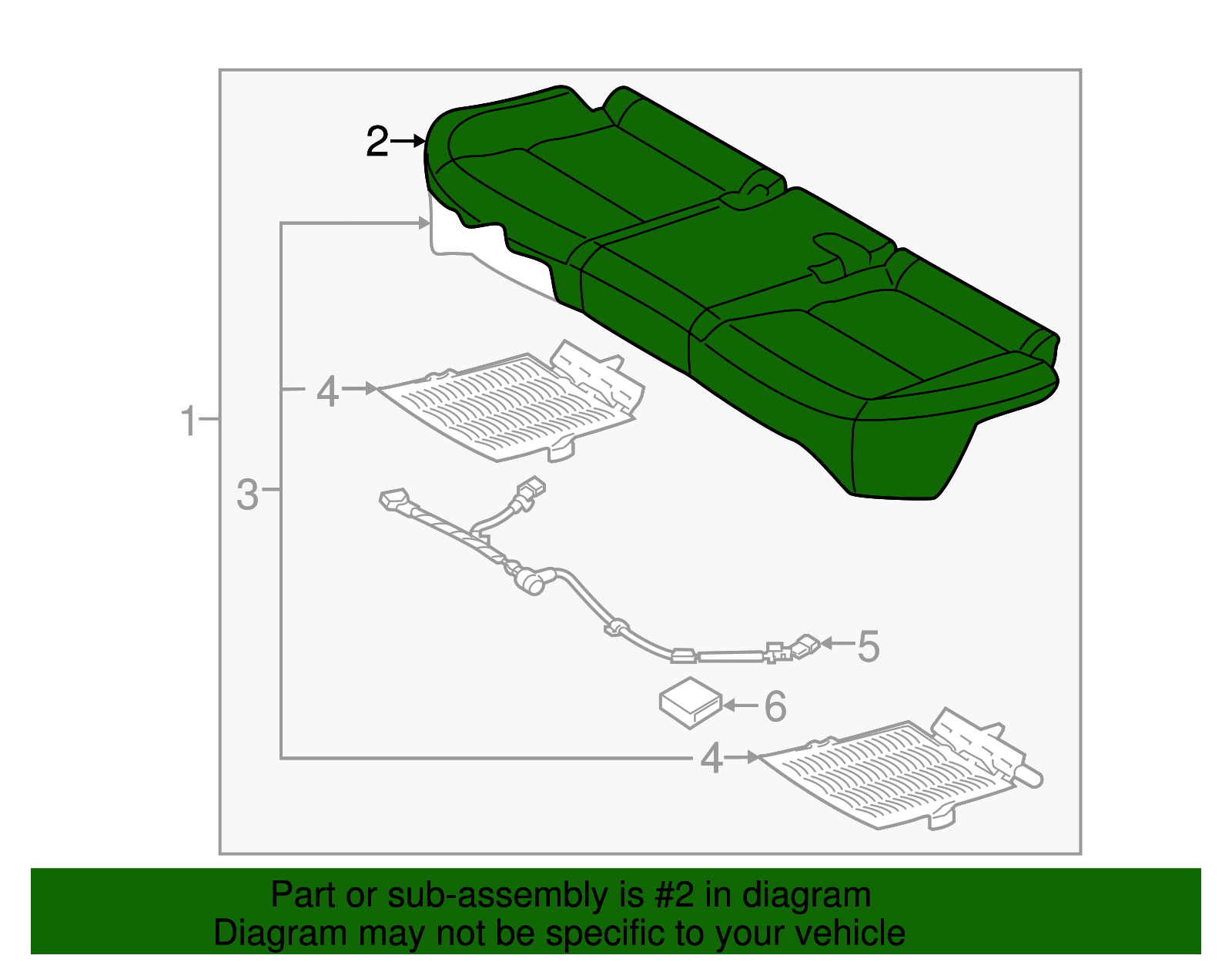 2016 Hyundai Tucson Cushion Cover 88260-D3000-T8R | World OEM Parts Hyundai
