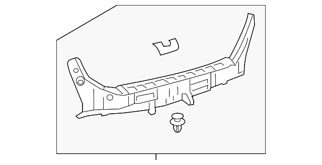 58387-07020-C0 - Rear Panel Trim 2019-2022 Toyota Avalon | Longo Toyota ...