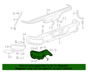 2020-2025 GM Bracket (Replaces Part Number 84749534) 84988894 GM ...