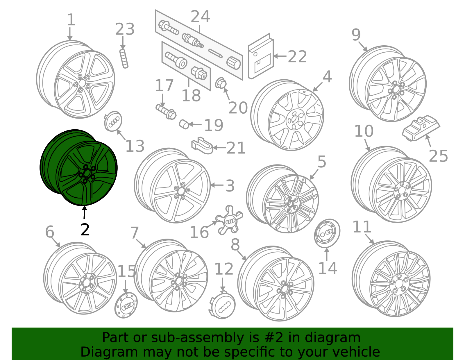 4F0-601-025-DB - Wheel, Alloy Audi Parts Store