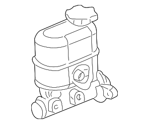 2005-2007 GM Brake Master Cylinder 19432749 | Capital Chevy Parts