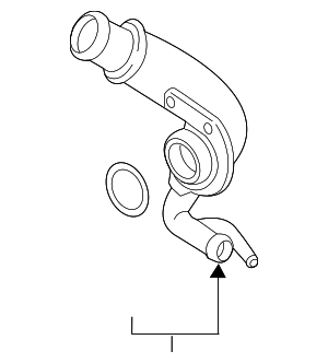 Genuine OEM Water Inlet Tube Part# LR094419 Fits 2018-2019 Land Rover ...