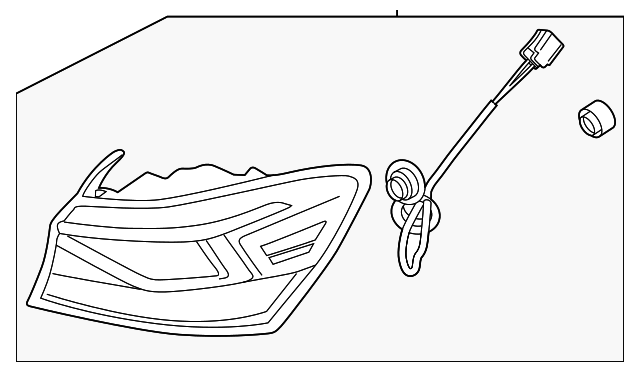 2019-2021 Kia Forte Combo Lamp Assembly 92401-M7100 | OEM Parts Online