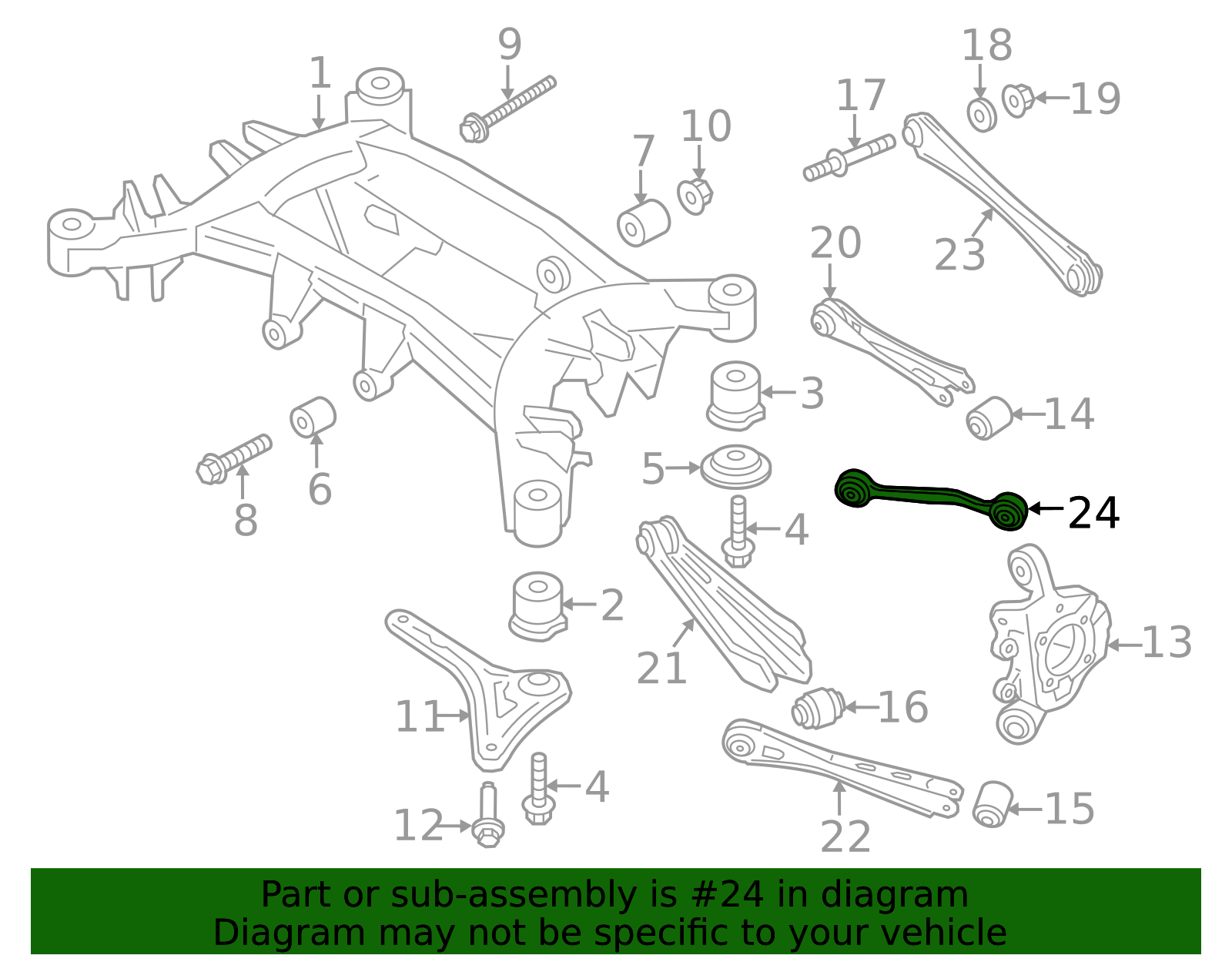 33-30-6-786-991 - Lateral Arm 2011-2018 BMW | BMW Auto Parts Warehouse