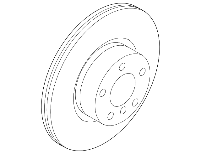2020-2025 BMW Rotor Left 34106895647 | OEM Parts Online