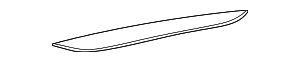 51139478233 - 2020-2022 BMW X6 Roof Molding (51-13-9-478-233) | BMW of ...