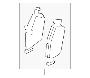 32373173 - 2017-2025 Volvo - Disc Brake Pad Set Front | Volvo OEM Parts ...