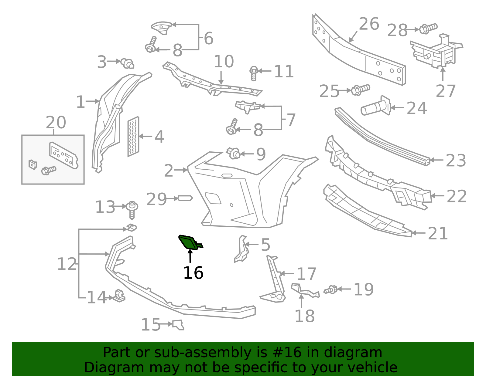 52127-76907 - Hole Cover 2019-2025 Lexus | Longo Lexus Parts