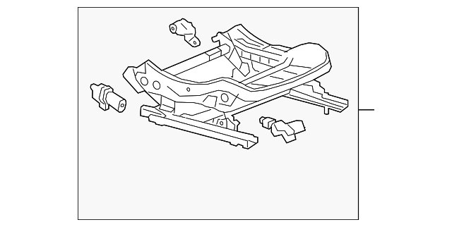 2018-2024 GM Cushion Frame 13525364 | Capital Chevy Parts