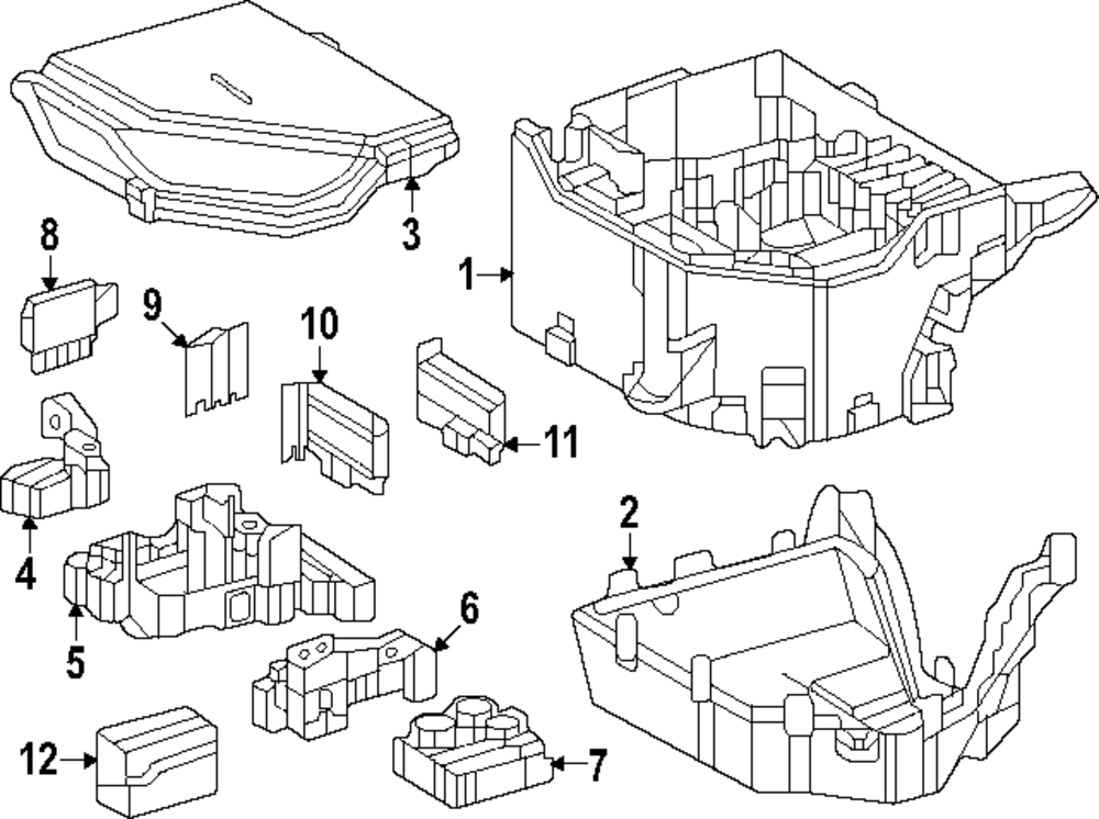 2023-2024 Subaru Solterra Fuse & Relay Box 8274042090 | Buy Subaru Parts