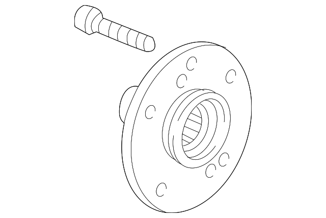 Genuine OEM Acura - Hub Assembly Part# 44600-S87-A00 | Acura Parts For Less