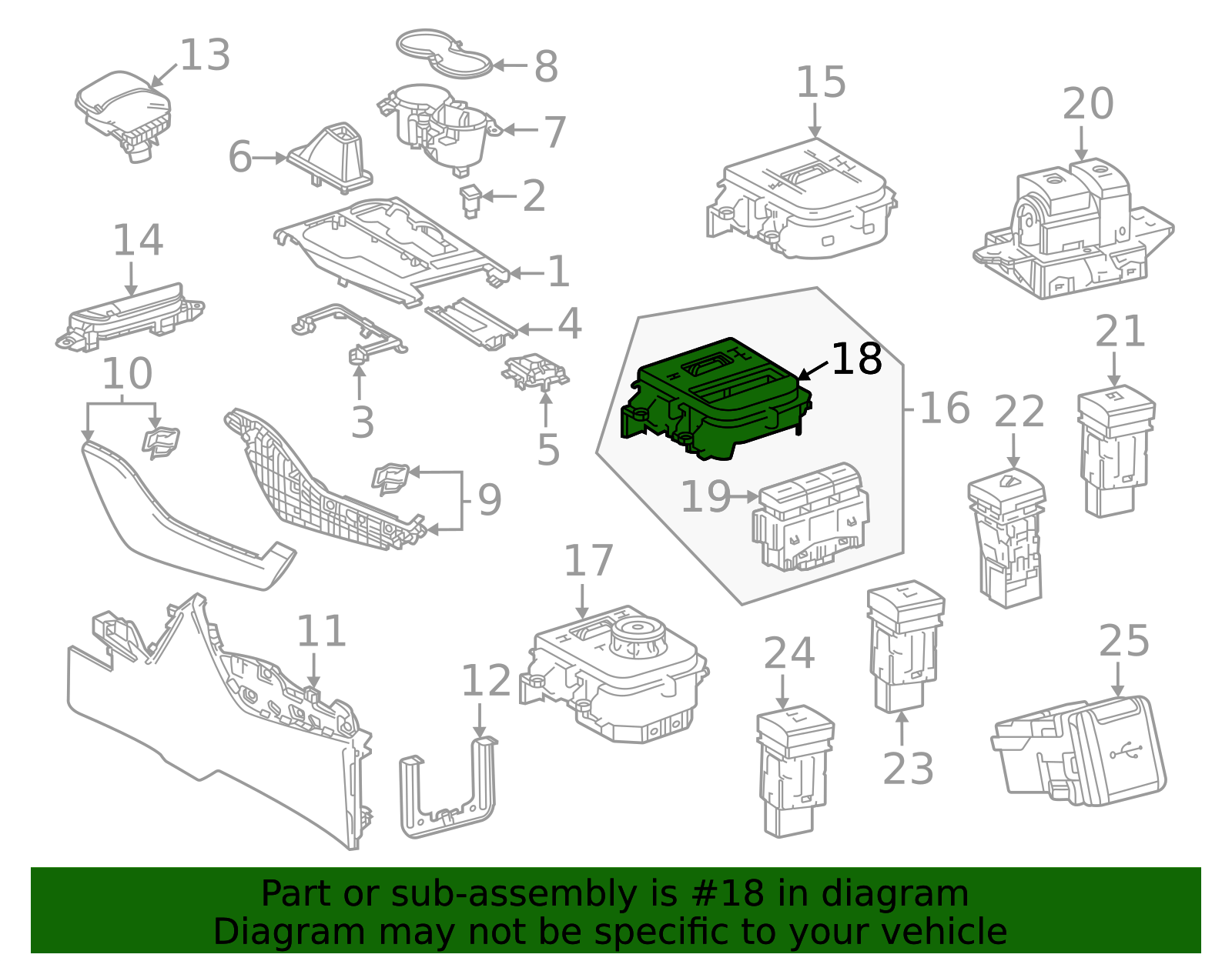2020-2025 Toyota Highlander Front Cover 58818-0E060-C0 | Lithia Toyota ...