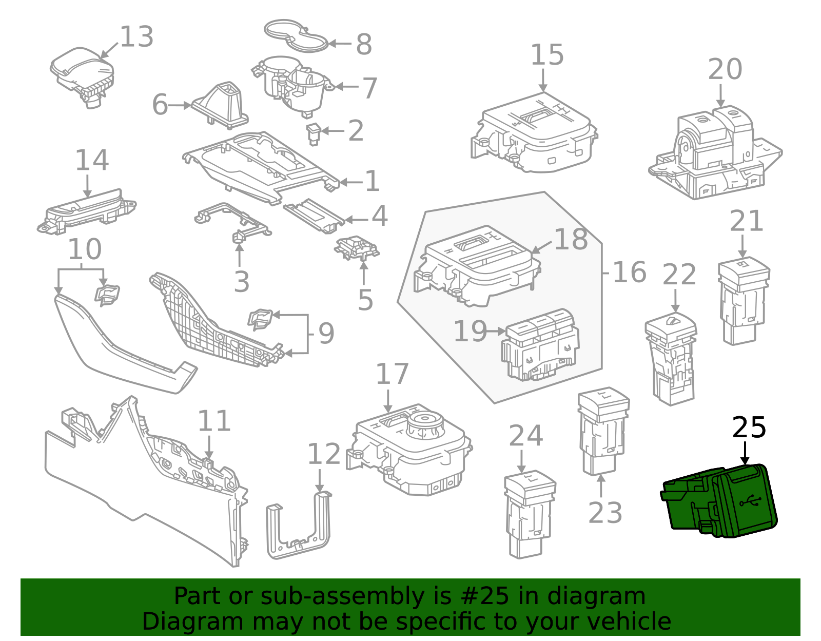 2022 Toyota Auxiliary Jack 86190-52070 | Toyota Parts Center