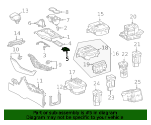 58856-0E010 - High-Quality Console Cup Holder for 2020-2022 Toyota ...