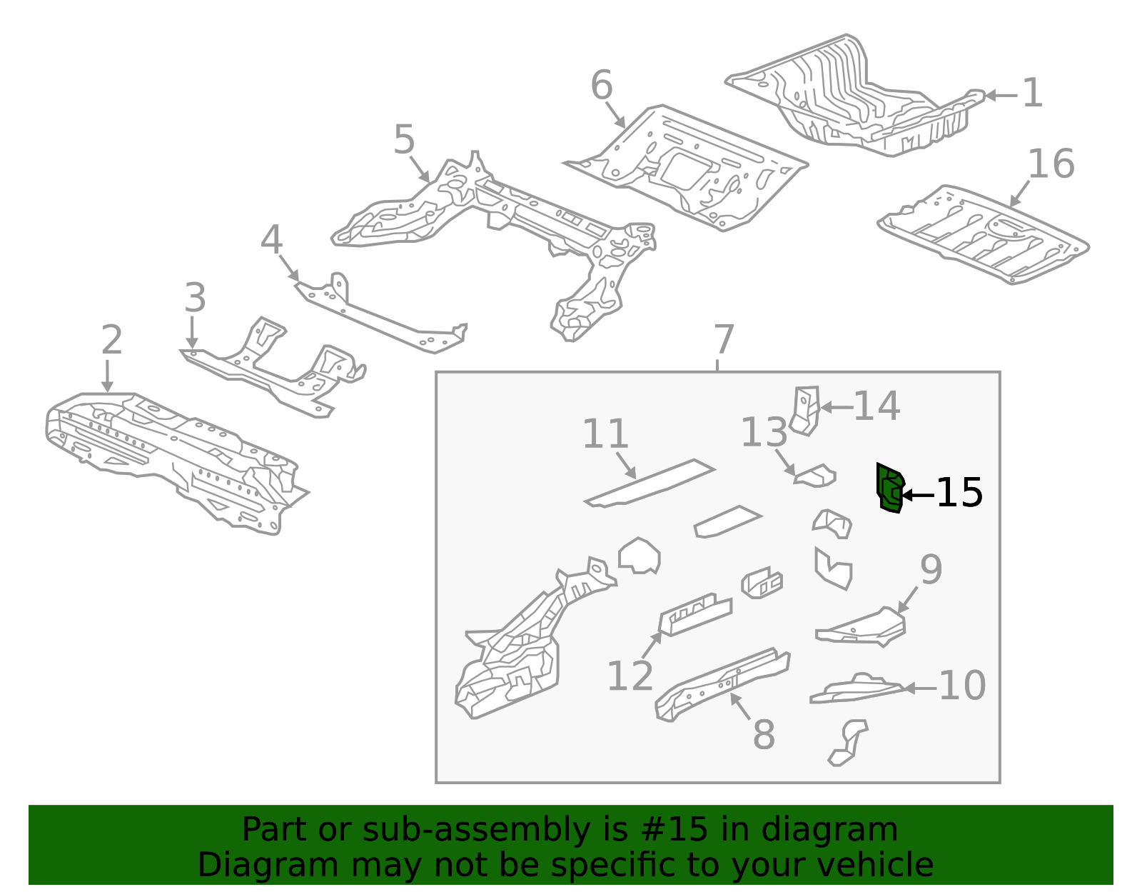 65619-TGG-305ZZ - Bumper Bracket 2017-2025 Honda Civic | Honda Parts Online