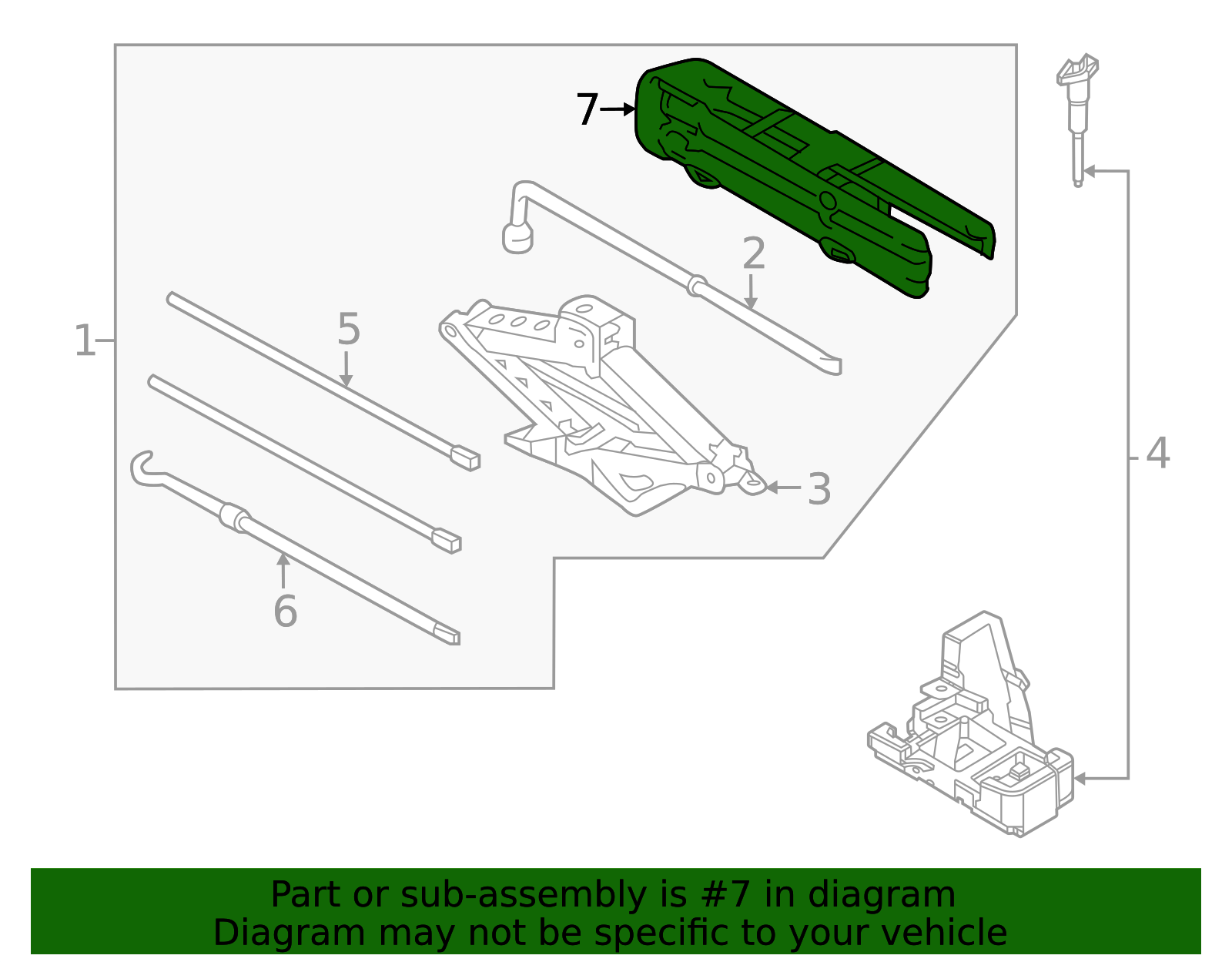 2021-2025 Ford F-150 Tool Bag ML3Z-17005-A | Ford OEM Parts Outlet