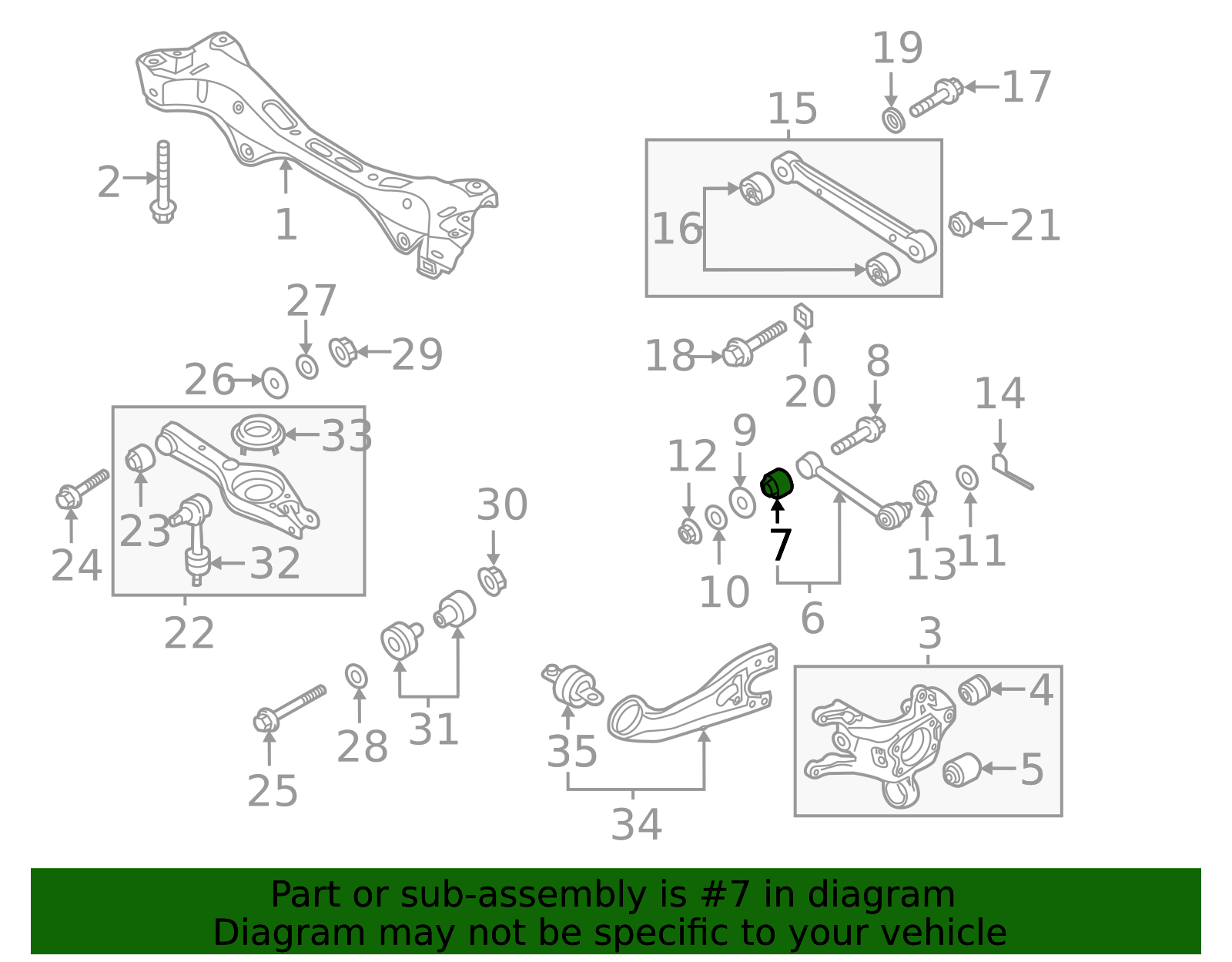 Lateral Arm Bushing 55256-3R000 | OEM Parts Online