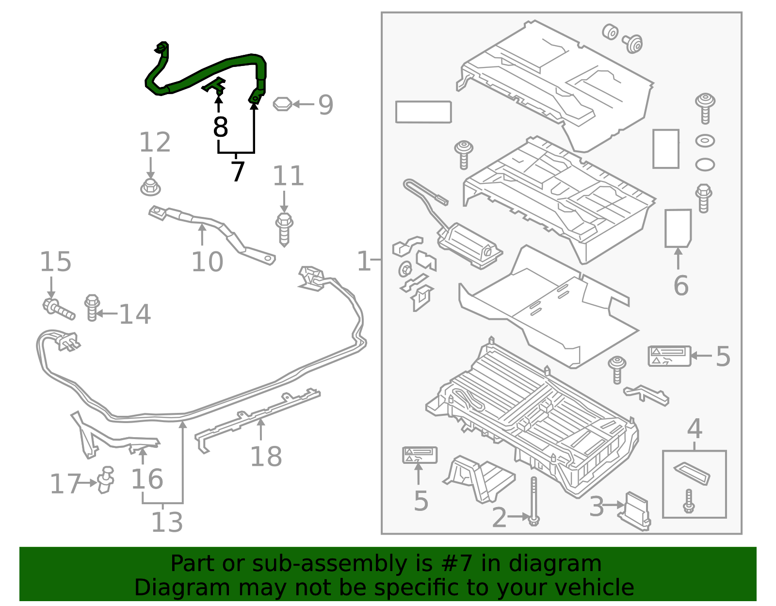 Battery Cable 5Q0-971-225 - Reliable Power Connections | AutoNation Parts