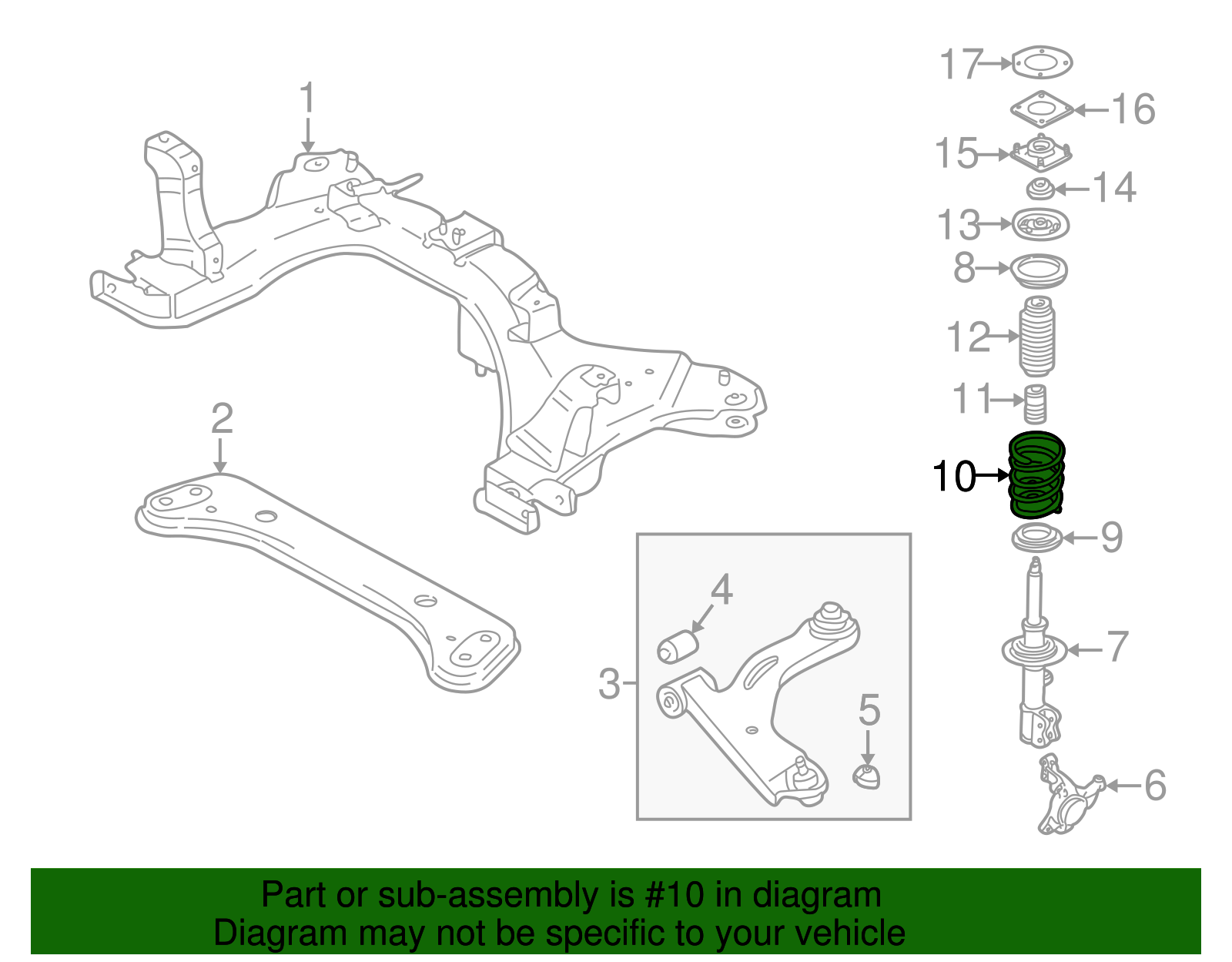 EFY2-34-011A - Coil Spring 2005-2006 Mazda Tribute | Mazda Parts Online