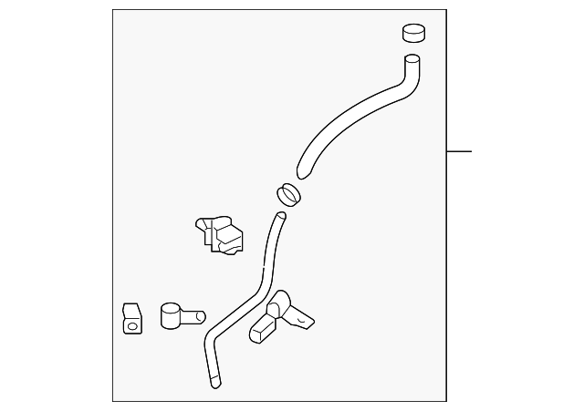 2005-2006 Nissan Altima Hose & Tube Assembly 49721-8J005 | Boro Nissan ...