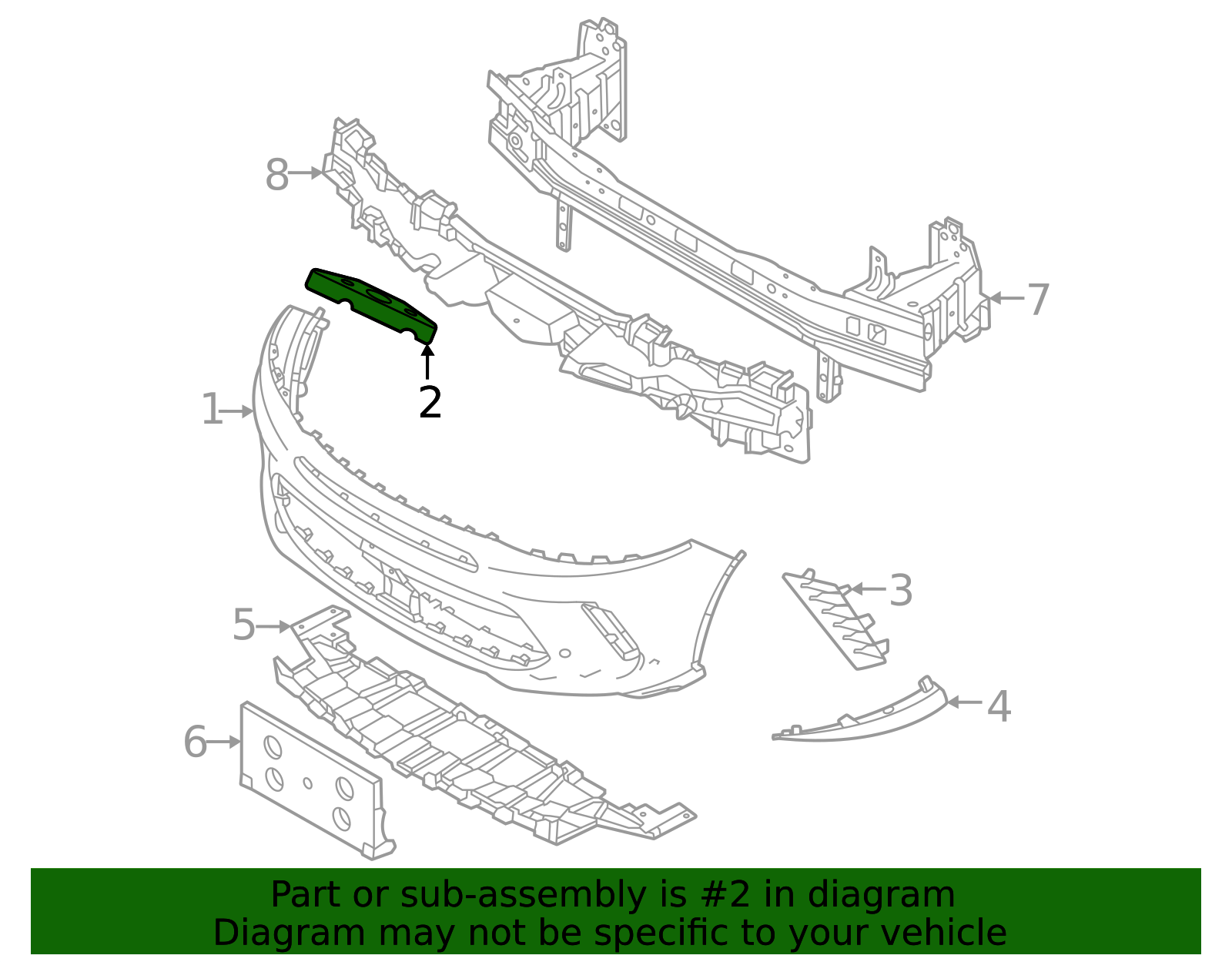 2023-2025 Dodge Hornet Side Retainer 68607279AA | Mopar Parts Canada