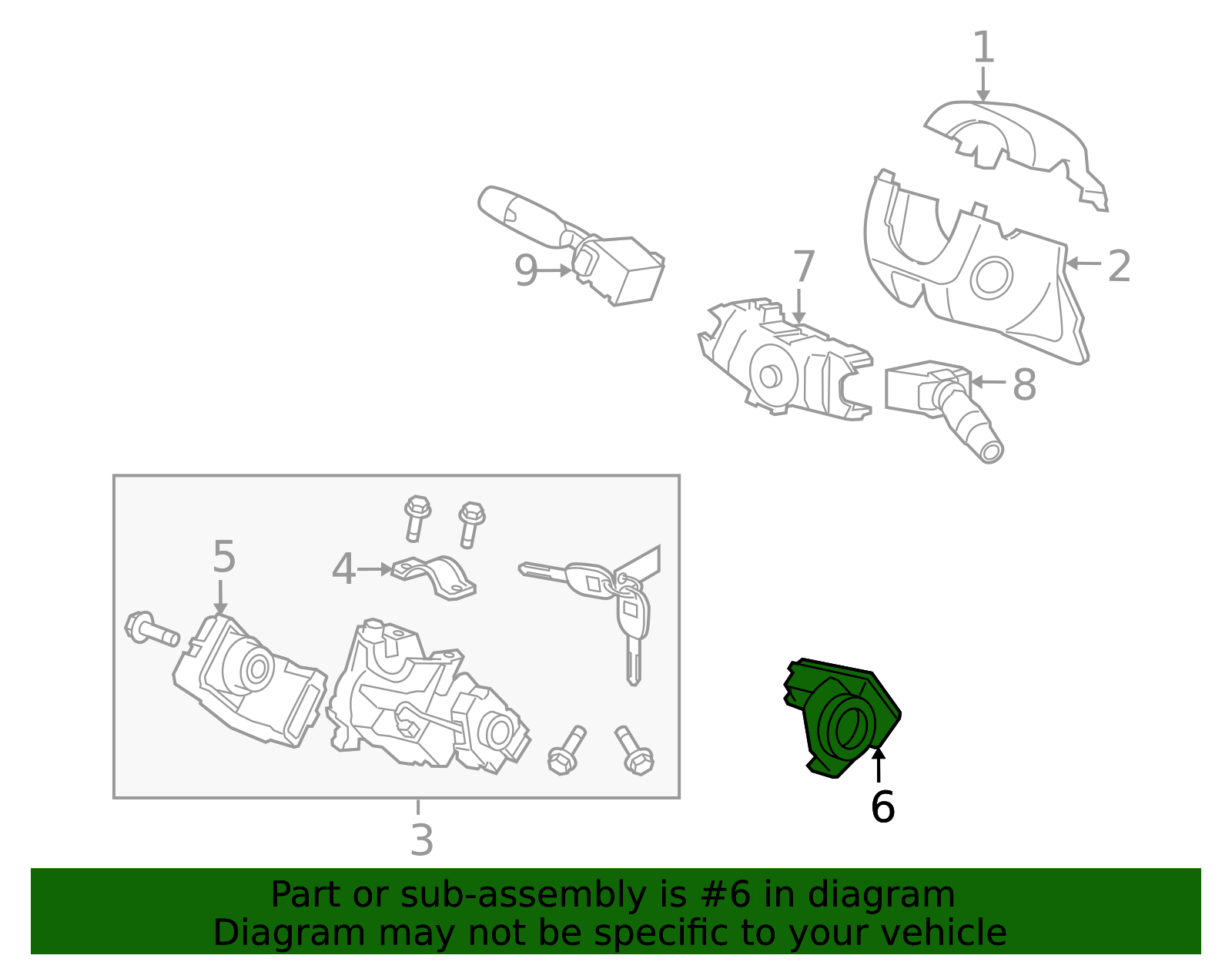 2008-2012 Honda Ignition Immobilizer Module 39730-TE0-A11 | OEM Parts ...