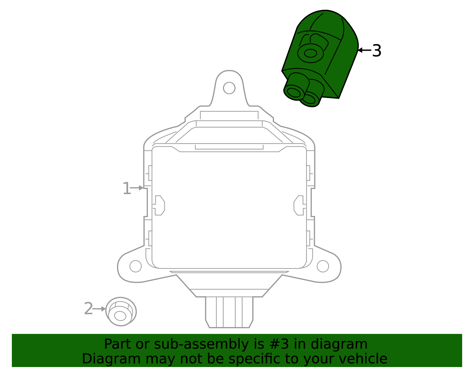 2022-2025 Toyota Corolla Cross Warning Buzzer 89747-08010 | Toyota ...