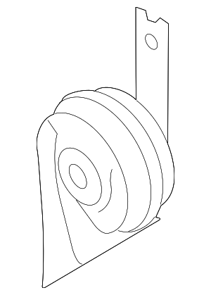 2021-2025 Genesis Horn Assembly Low Pitch 96611-T1100 | OEM Parts Online